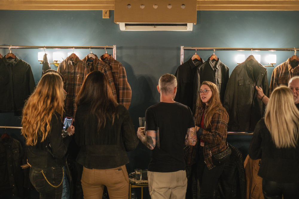 Merla Moto Launch Event at Bike Shed Moto Co in Downtown LA