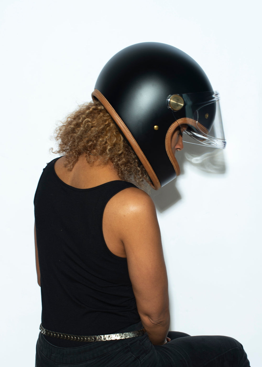 Heroine Racer Stable Black Matte | Full Face Motorcycle Helmet | Hedon
