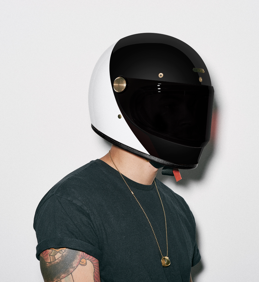Heroine Racer Two Face 2.0 | Full Face Motorcycle Helmet | Hedon